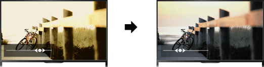 Ajustar várias definições de imagem (por exemplo, cor/luminosidade da ...