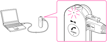 | Charging the headset | Help Guide