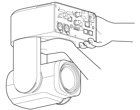BRC-AM7 | 도움말 안내 | 천장에 장착